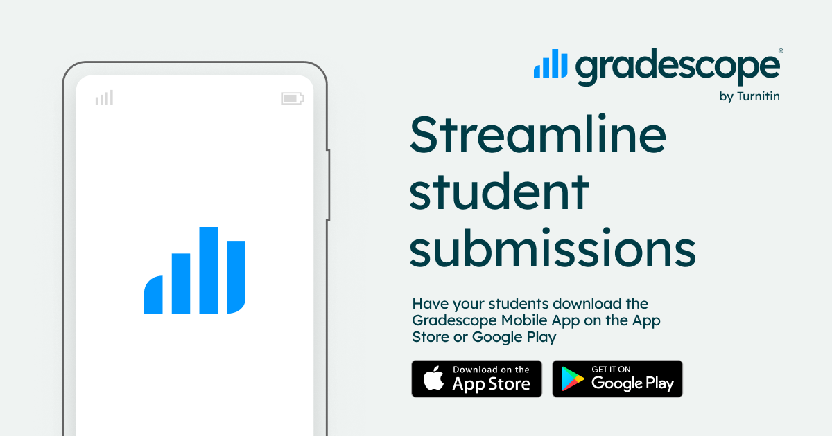 Students can now submit assignments through their phone on the ...